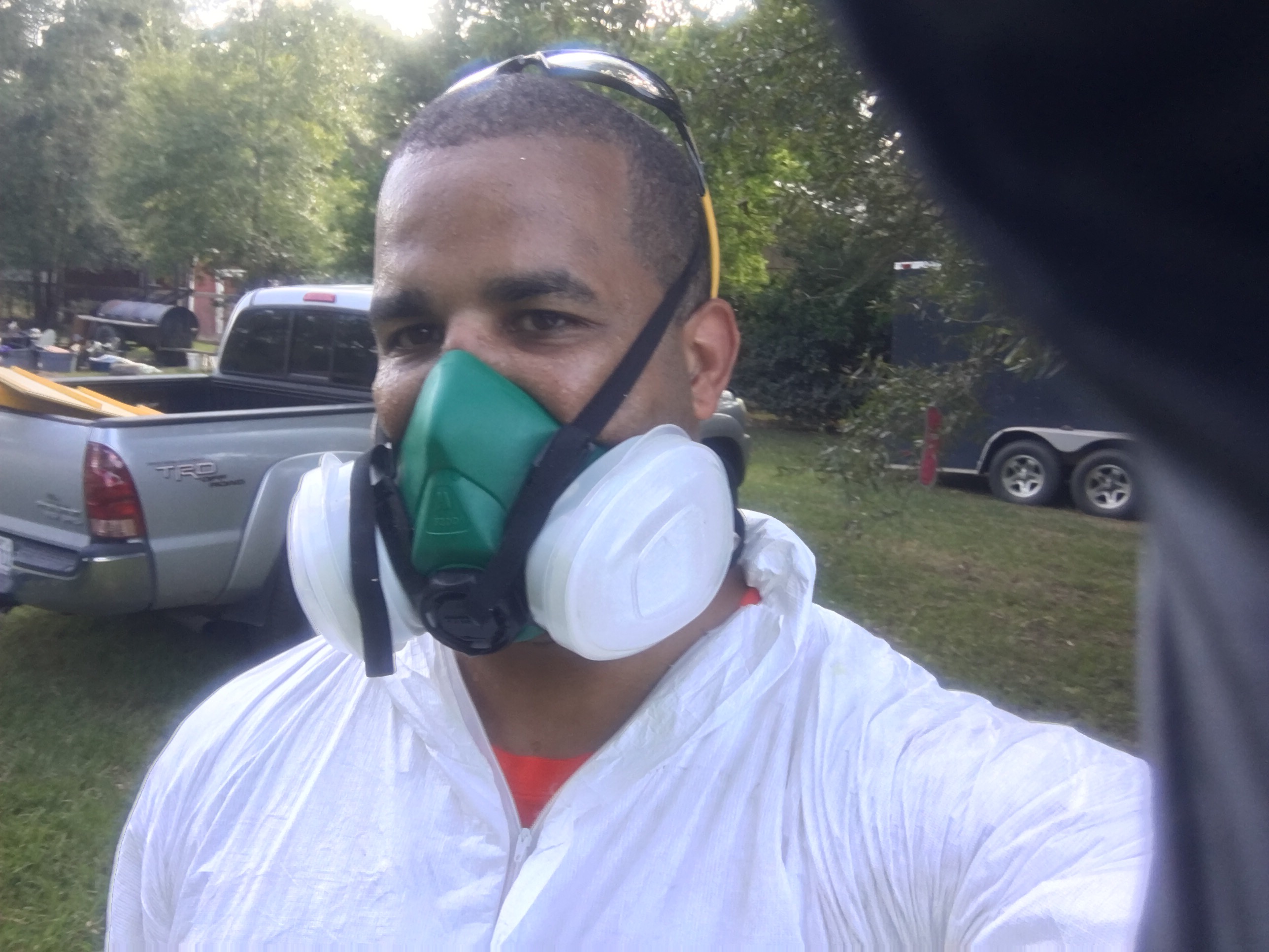 Tetanus Shot, Gatorade, Gloves, Sweat, And Hurricane Harvey